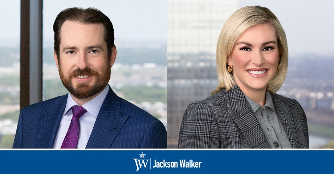 Jackson Walker Welcomes Corporate & Securities Team Led by Evan Malloy ...