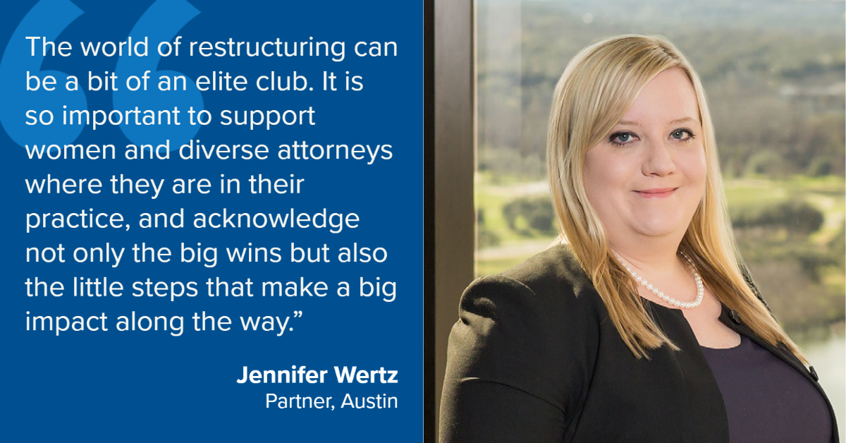 Jennifer Wertz on Her Path Toward Restructuring – Jackson Walker