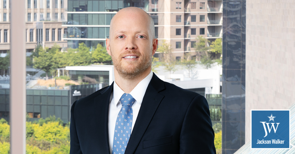 Jackson Walker Expands Tax Group With Addition of Aaron Pinegar ...