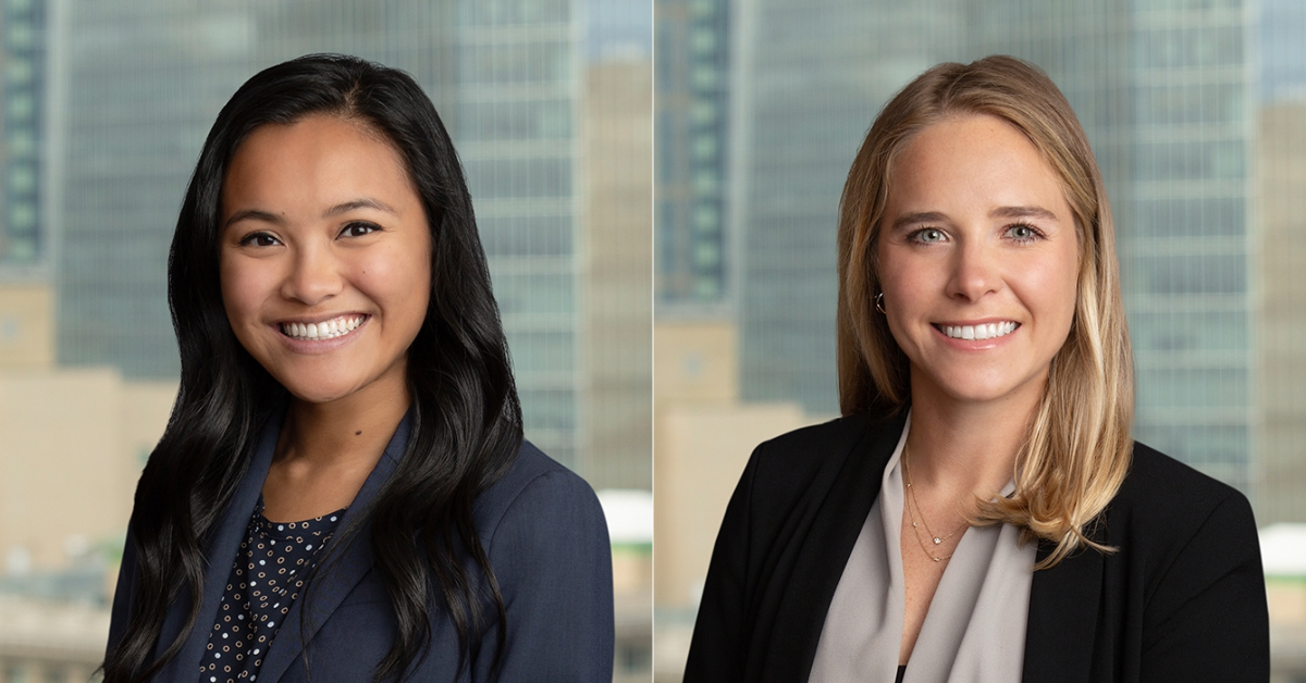 Caroline Capili and Baker Howry Selected to Leadership Roles for ...