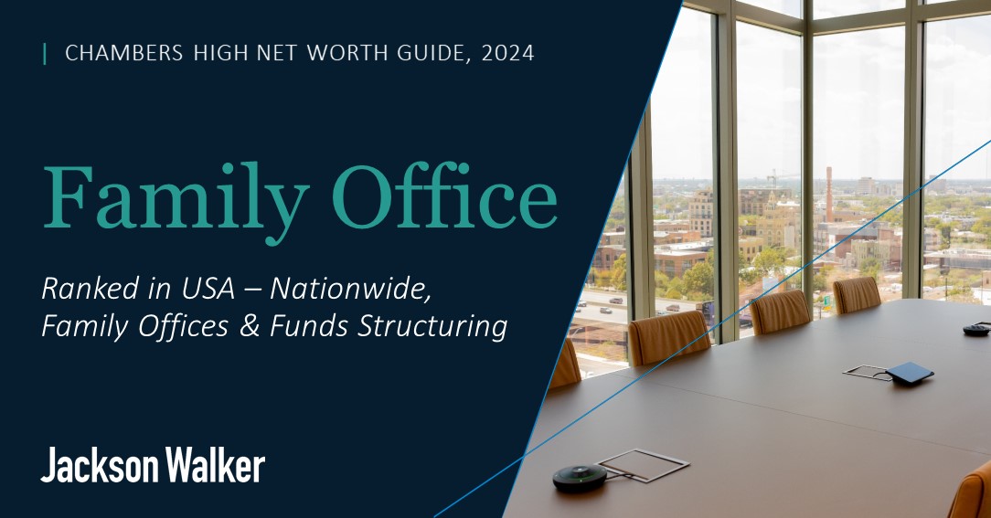 Family Office Practice Recognized in Chambers High Net Worth Guide ...