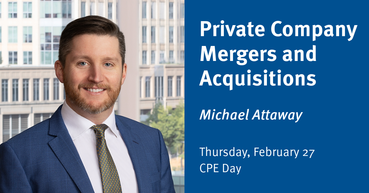 Michael Attaway Joins Panel Discussion at CPE Day – Jackson Walker
